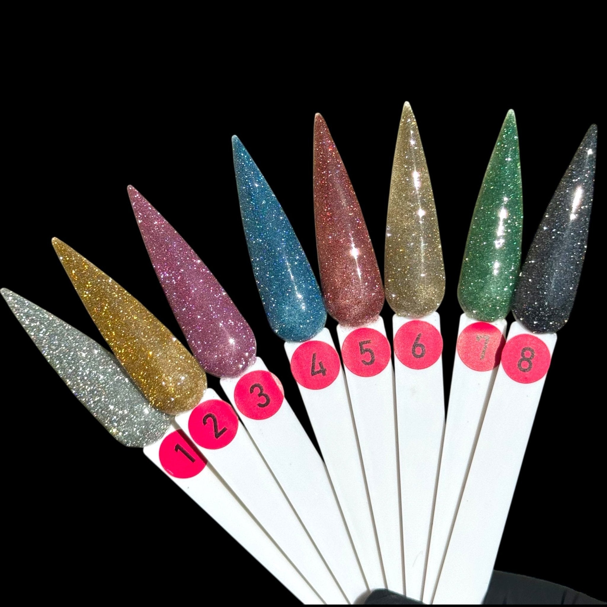Moka Reflective Glitter Gel Polish – 12ml – JTessentials